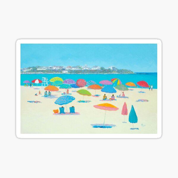 "Hampton Beach and Boars Head" Sticker for Sale by MatsonArtDesign ...