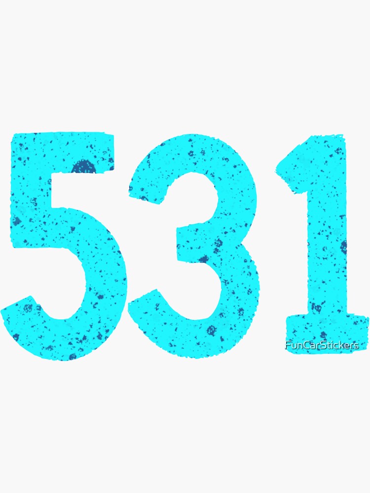 531 Area Code Sticker By FunCarStickers Redbubble 531-area-code-sticker-by-funcarstickers-redbubble