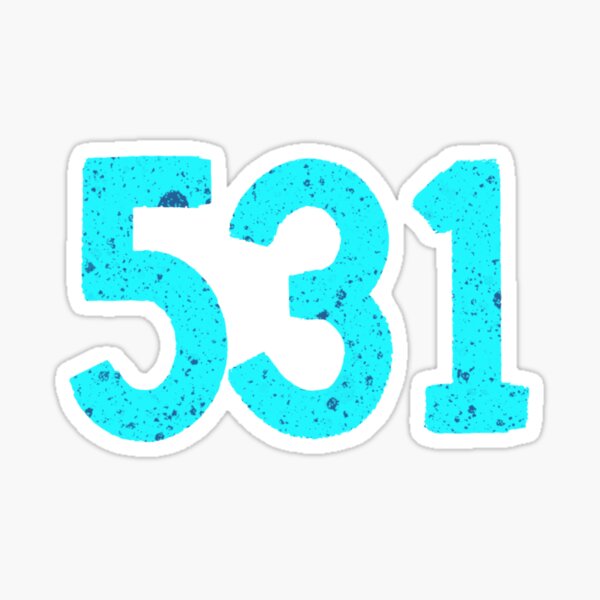 531 Area Code Sticker By FunCarStickers Redbubble 531-area-code-sticker-by-funcarstickers-redbubble