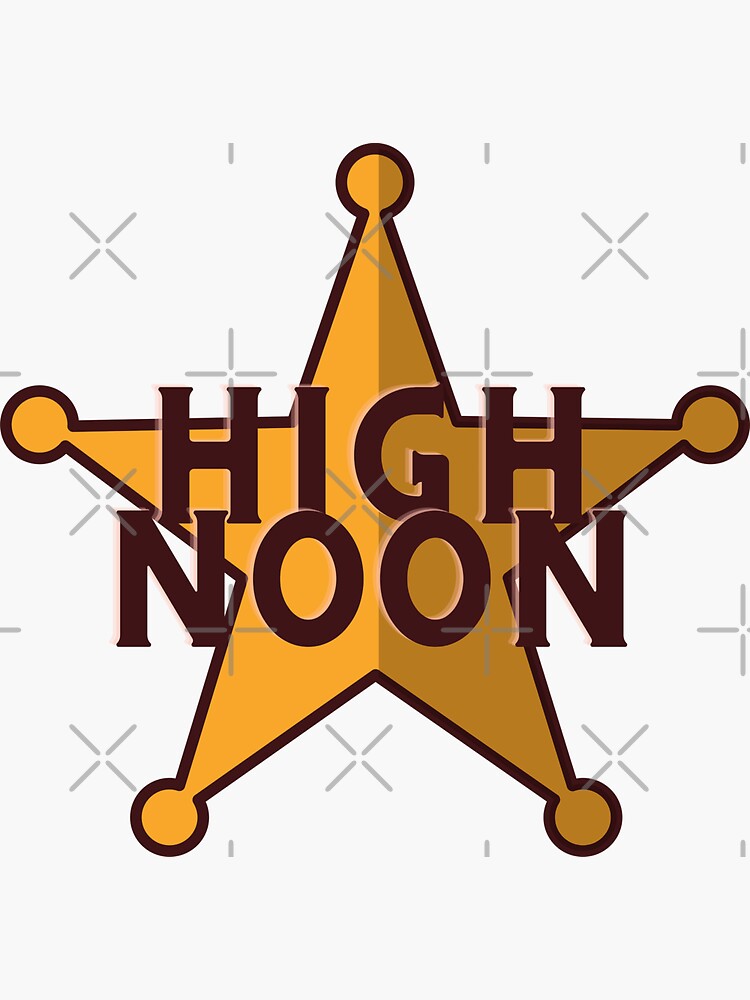 "high noon sun | The Cow Boy Limited Edition" Sticker by ...