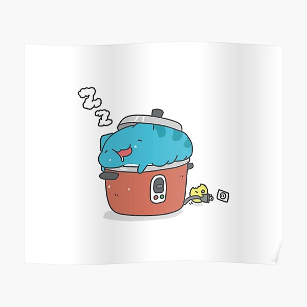 "Bugcat Capoo sleeping" Poster for Sale by Mochi-Animals | Redbubble