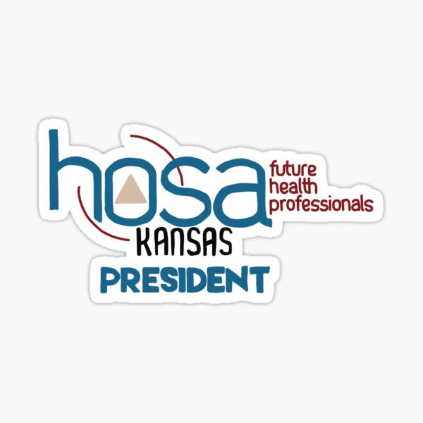 "Hosa president " Sticker for Sale by erhuems | Redbubble