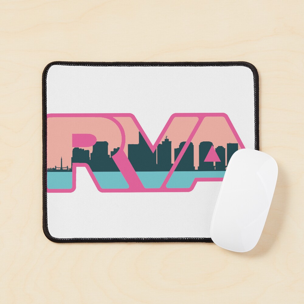 "RVA Richmond VA Logo" Sticker for Sale by janieholstenart | Redbubble