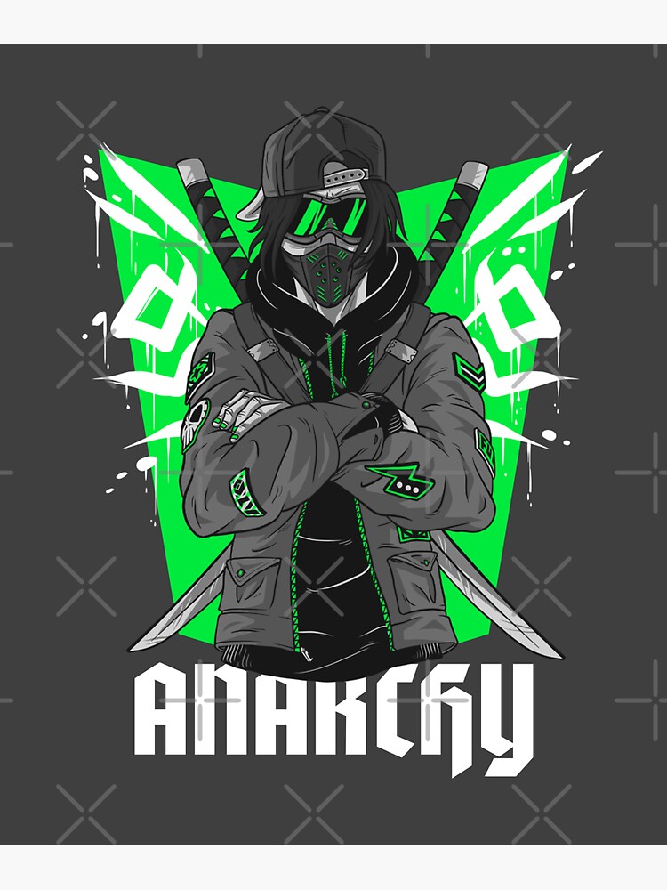 "Anarchy design" Sticker for Sale by MYTEES12 | Redbubble