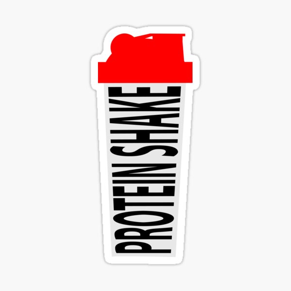 "Protein Shake" Sticker by stevegraphix | Redbubble