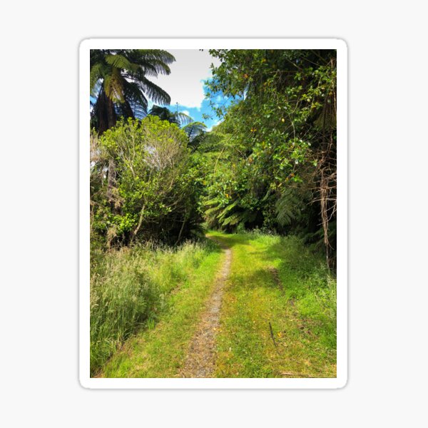 "Bush Hiking Track" Sticker by urbanfragments | Redbubble