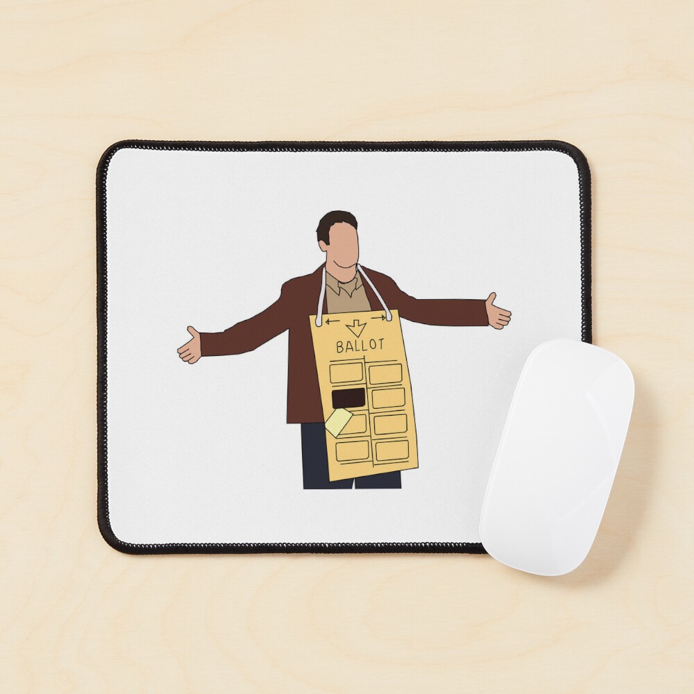 "Ted Mosby Hanging Chad" Sticker for Sale by mkunze | Redbubble