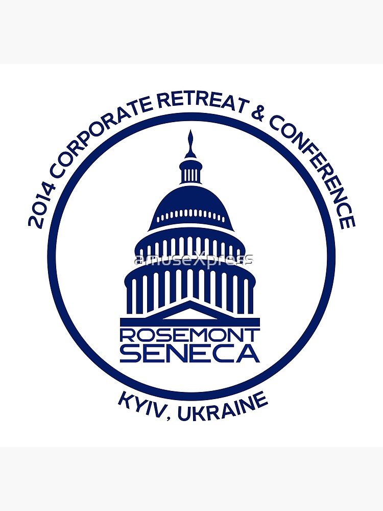 "Rosemont Seneca Corporate Retreat & Conference" Poster for Sale by ...