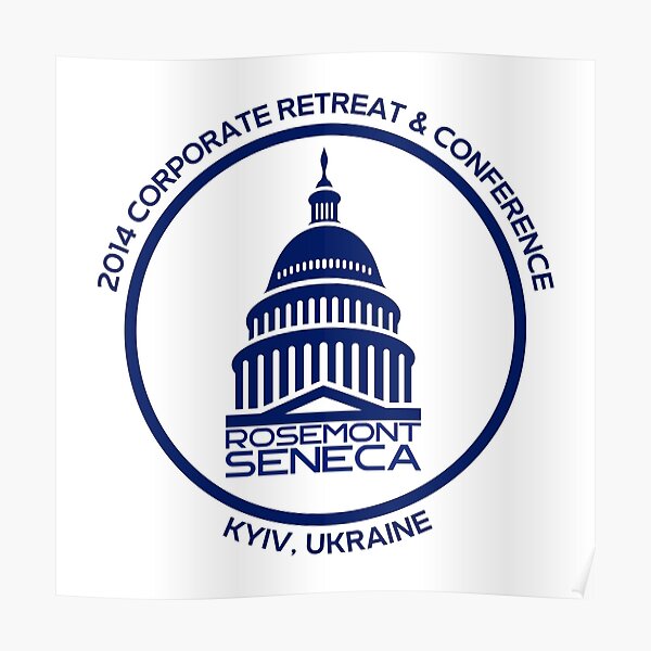 "Rosemont Seneca Corporate Retreat & Conference" Poster for Sale by ...