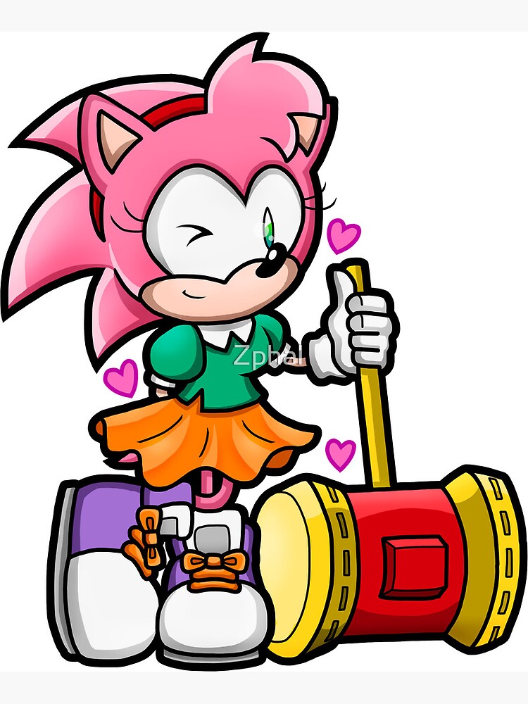 "Pink Pico-Pico Hammer Slammer the Fighters Japan Arcade" Art Print by ...