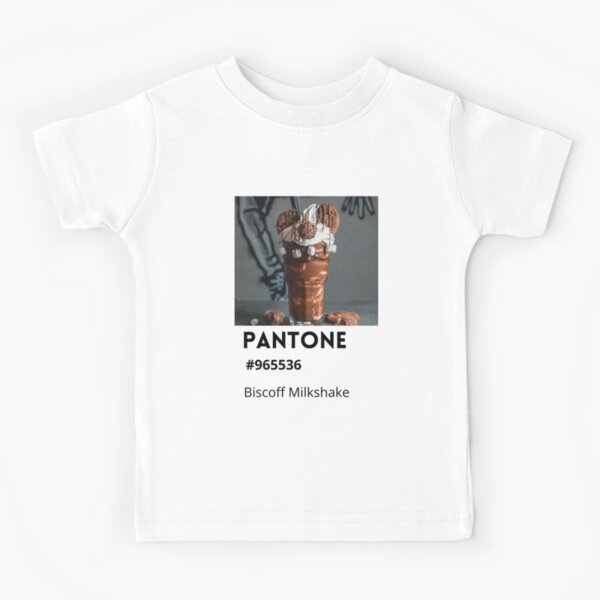 "Pantone Biscoff Milkshake" Kids T-Shirt by knightkid3 | Redbubble