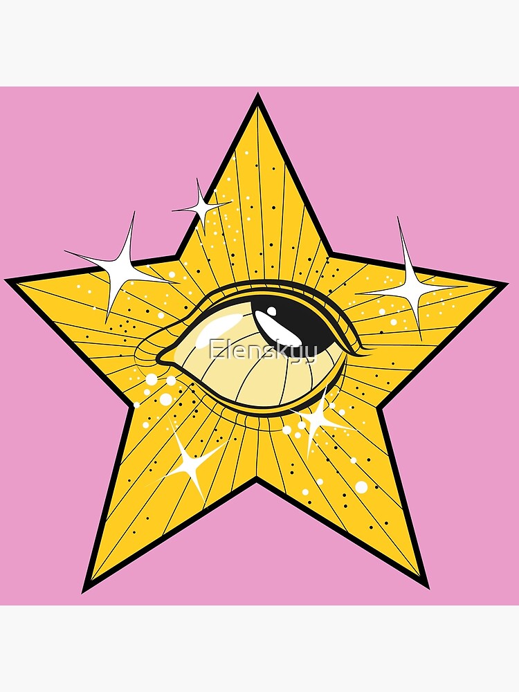 " Watching star" Poster for Sale by Elenskyy | Redbubble