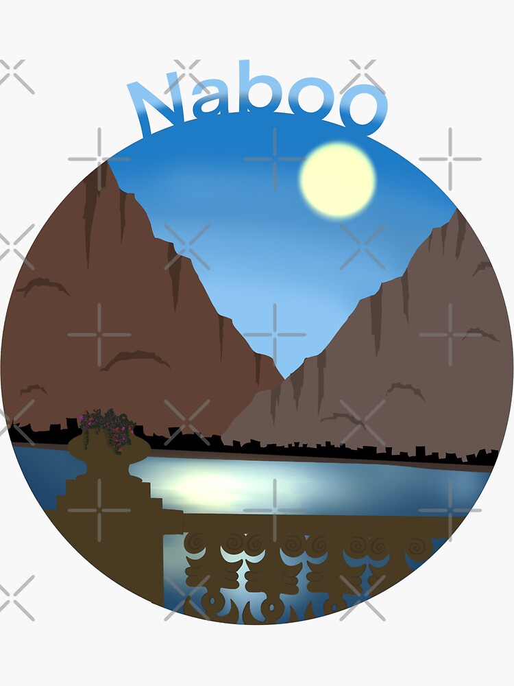 "Naboo" Sticker by emmaffion | Redbubble