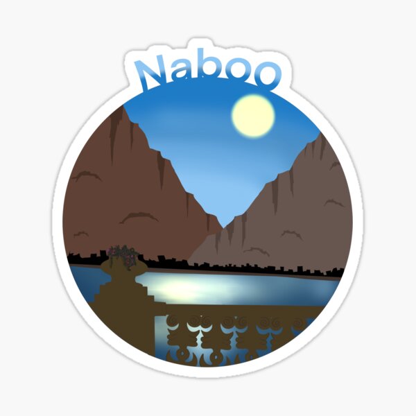 "Naboo" Sticker by emmaffion | Redbubble