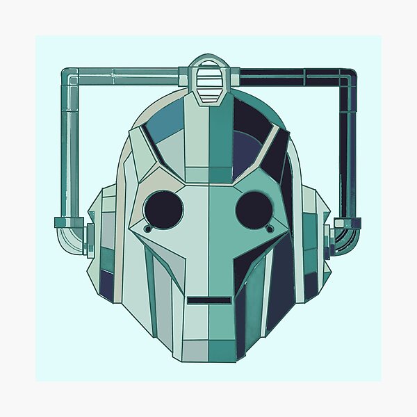 Cyberman Wall Art | Redbubble