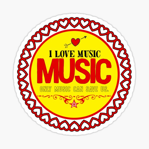 "Music Theme, Music Background" Sticker by bilalulker | Redbubble
