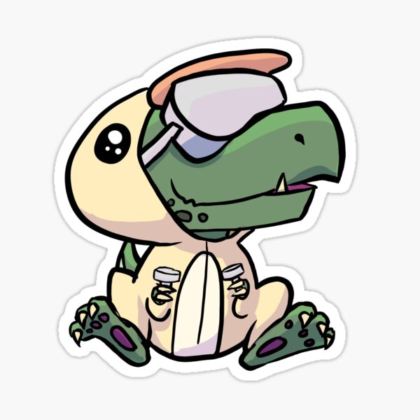 "Lil Boomer in XP duck onesie" Sticker by Cauliflander | Redbubble