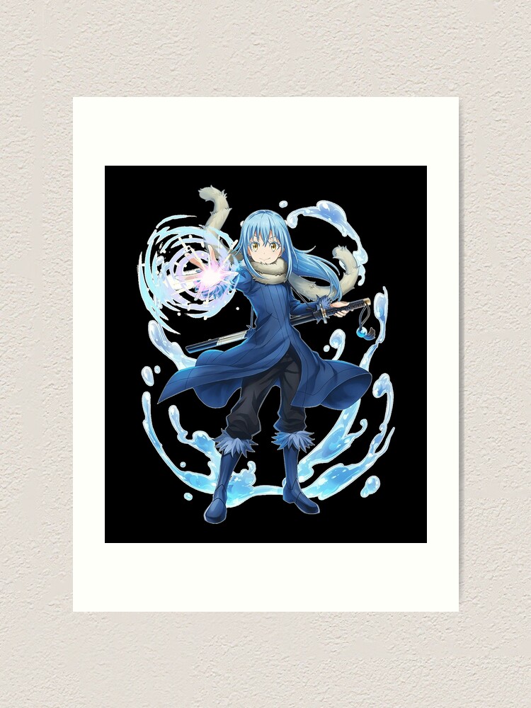 "Rimuru Tempest - Tensei Shitara Slime Datta" Art Print for Sale by ...