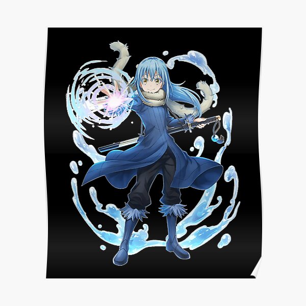 "Rimuru Tempest - Tensei Shitara Slime Datta" Poster for Sale by ...