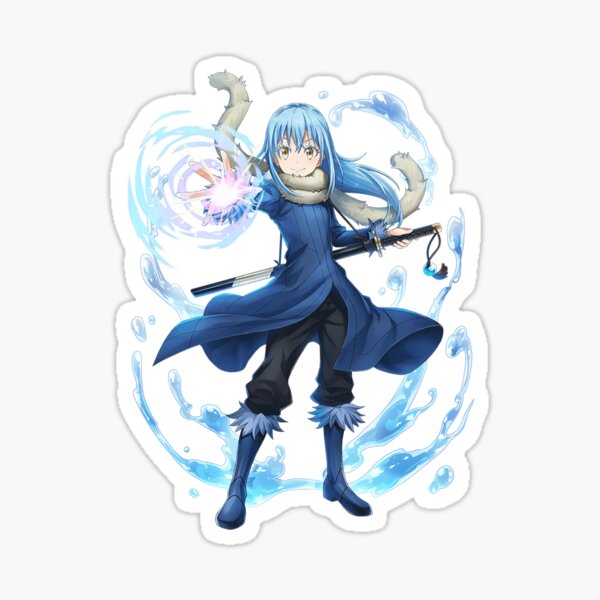 "Rimuru Tempest - Tensei Shitara Slime Datta" Sticker by LittleDelta ...