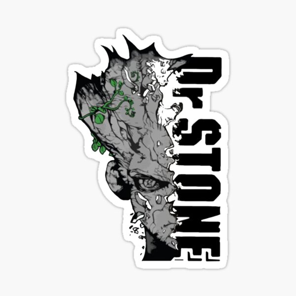 "Dr.Stone" Sticker for Sale by Kaniki-ken | Redbubble
