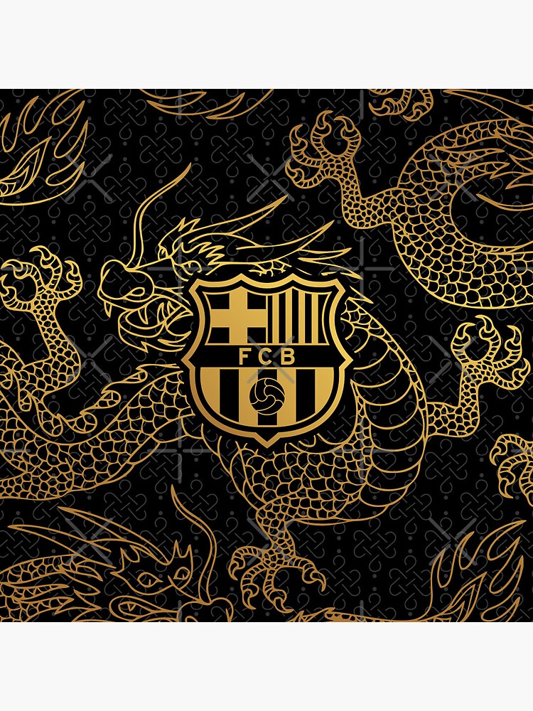 Gold Barcelona Logo