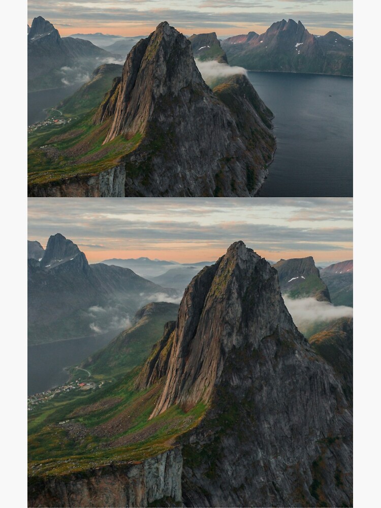 "Senja island, Norway" Sticker by luminousstars | Redbubble