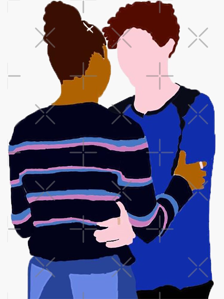 "ricky and gina- hsmtmts" Sticker by xolaur62 | Redbubble