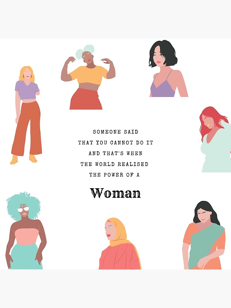 "'a woman of color'" Poster for Sale by taqdees03 | Redbubble