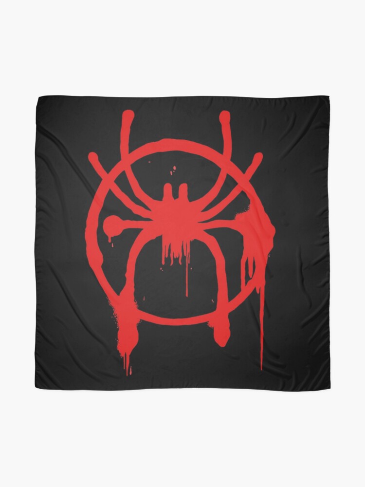"Miles Morales Spider Symbol" Scarf for Sale by Carla Okran | Redbubble