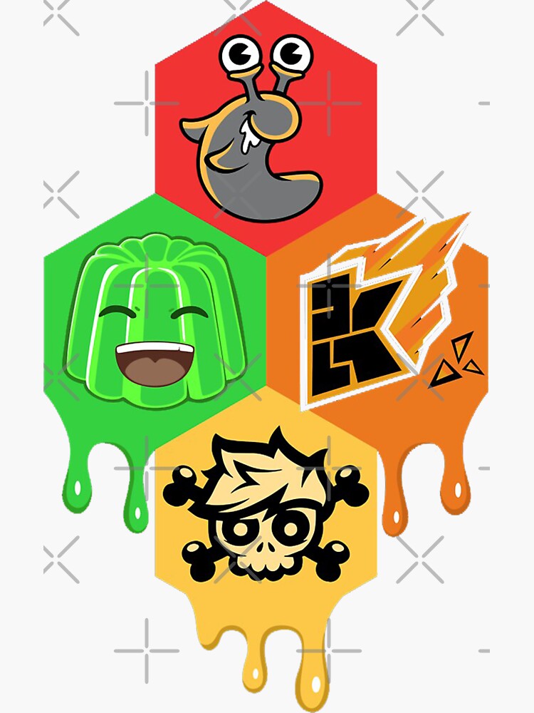 "Keb Friends" Sticker for Sale by Christinartd | Redbubble