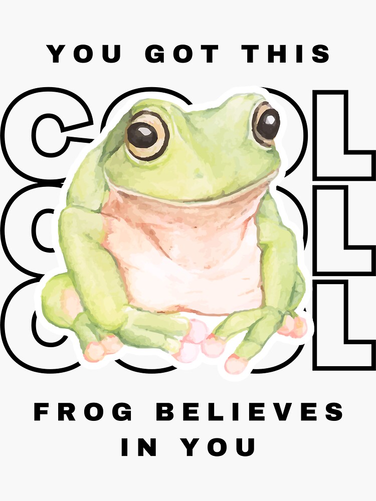 "YOU GOT THIS FROG BELIEVES IN YOU Funny Frog Meme Boxing Tee T-shirt ...