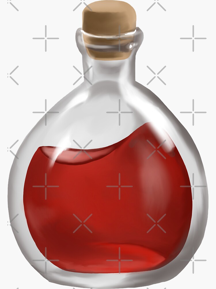 "Health Potions" Sticker by ces-draws | Redbubble