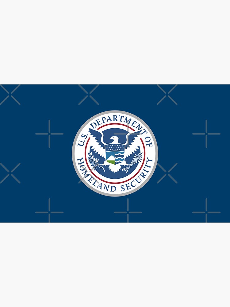 "Flag of the United States Department of Homeland Security" Sticker by ...
