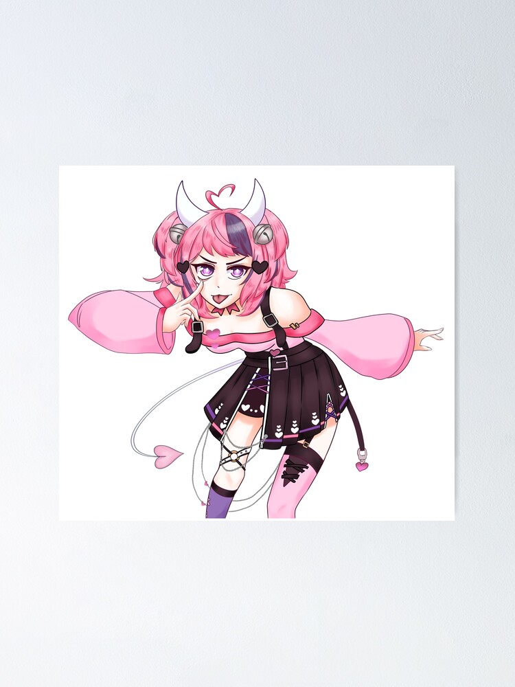 "ironmouse" Poster for Sale by PurpleSpaceKat | Redbubble