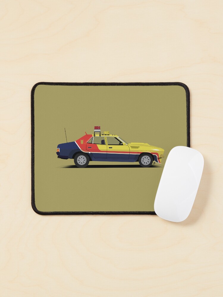 "yellow interceptor" Mouse Pad by MorganBerder | Redbubble