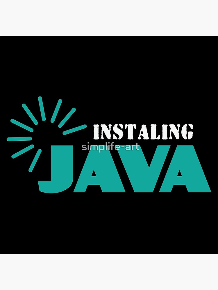 "Web Developer Design Instaling Java" Poster for Sale by simplife-art ...