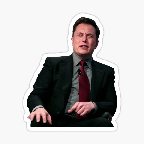 Elon Musk Stickers | Redbubble