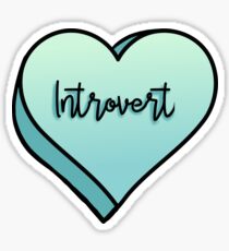 Introvert: Stickers | Redbubble