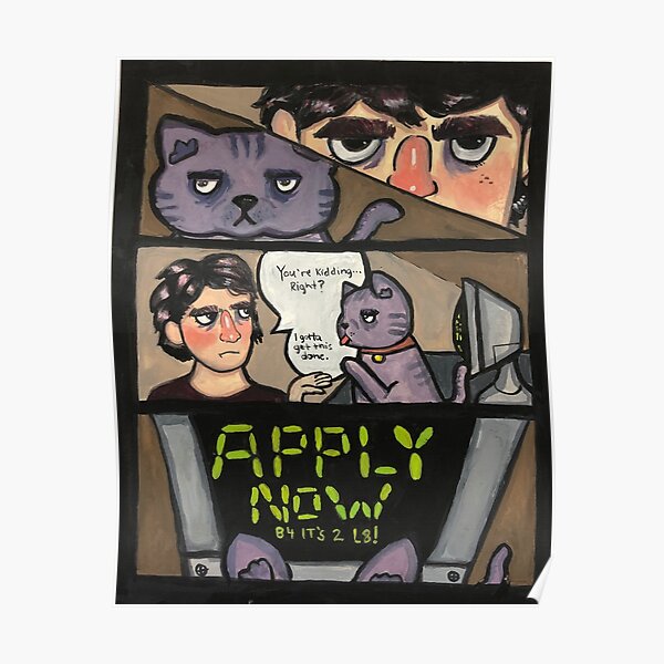"Applications" Poster for Sale by isabellatart | Redbubble