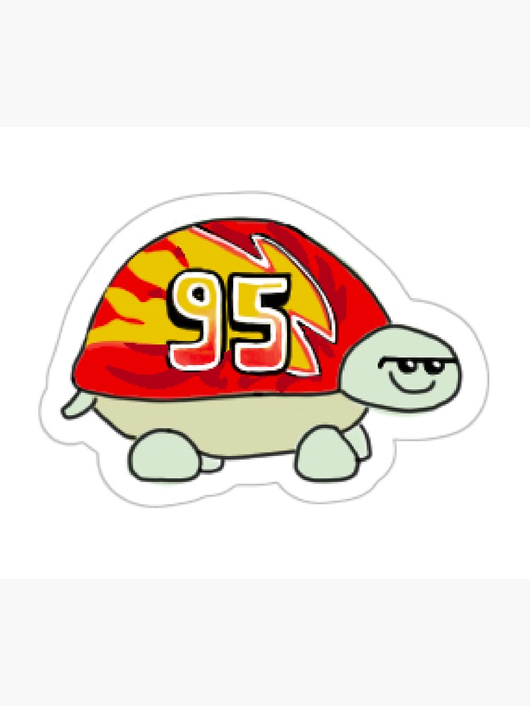 "speedy turtle" Sticker by fia-fort | Redbubble