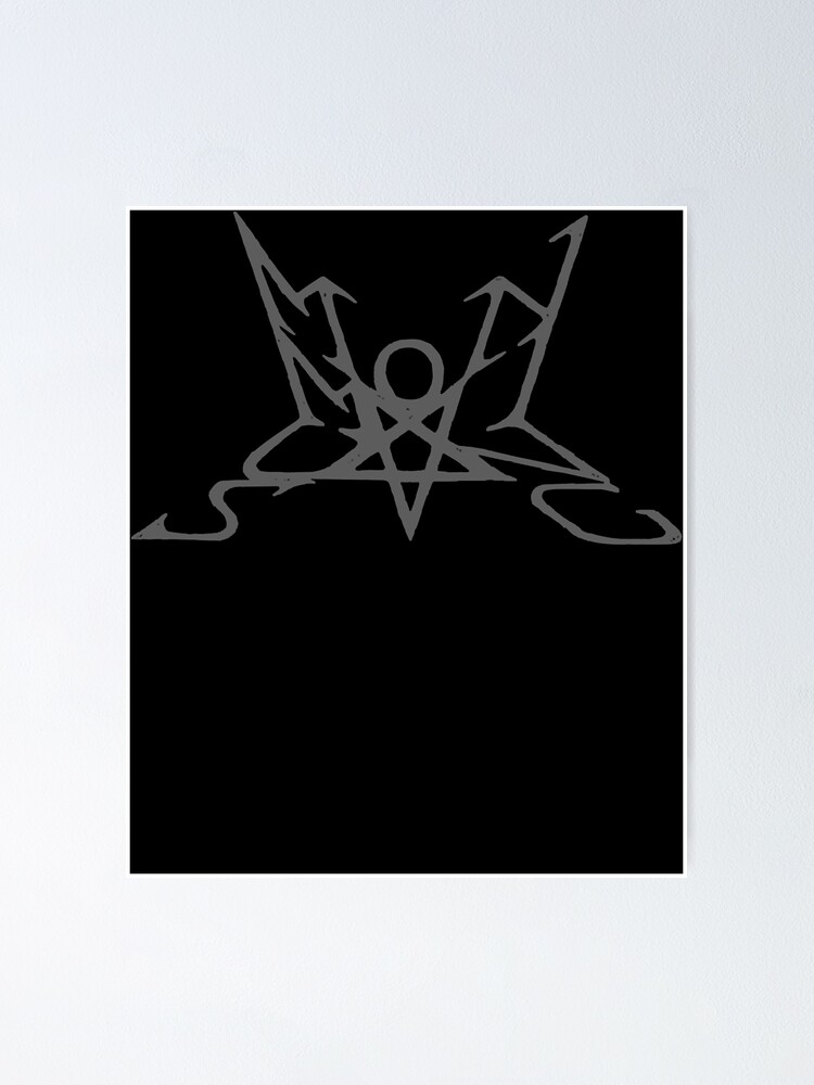 "Summoning - Band Grey Logo " Poster for Sale by dareneverson3 | Redbubble