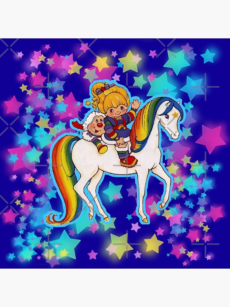 "80s aesthetic rainbow starlite shadow stars " Poster for Sale by ...