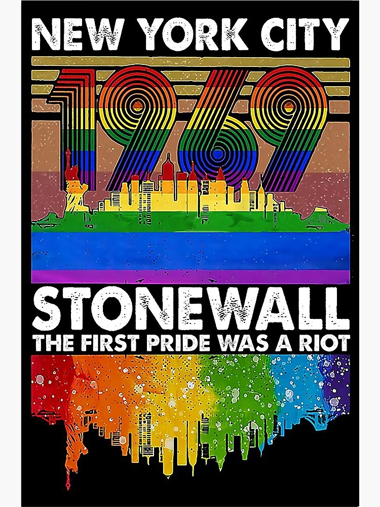 "LGBT The First Pride" Poster for Sale by CoopsName93 | Redbubble