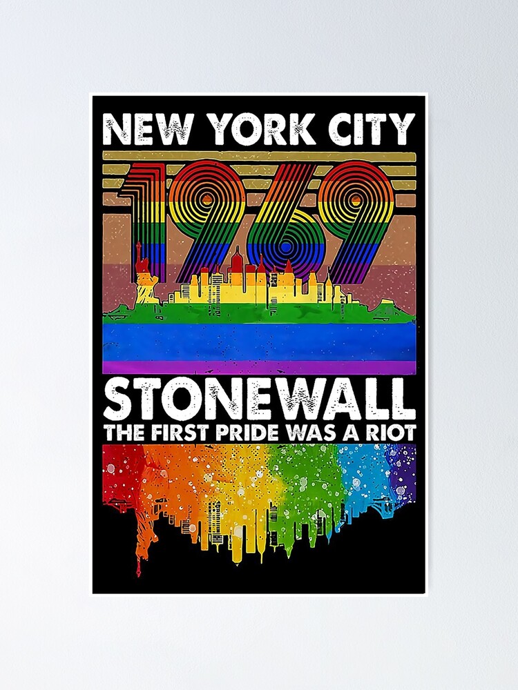 "LGBT The First Pride" Poster for Sale by CoopsName93 | Redbubble