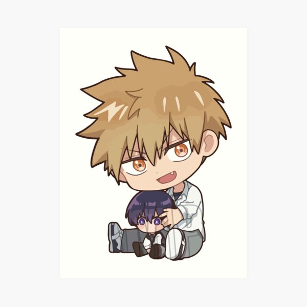 "Chibi Shu Inuzuka Shikimori Not Just A Cutie " Art Print by ...