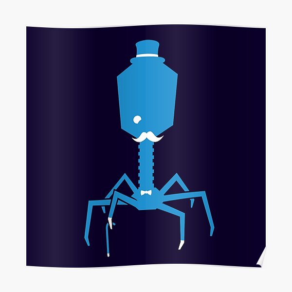 "Sir Phage" Poster for Sale by amorphia | Redbubble