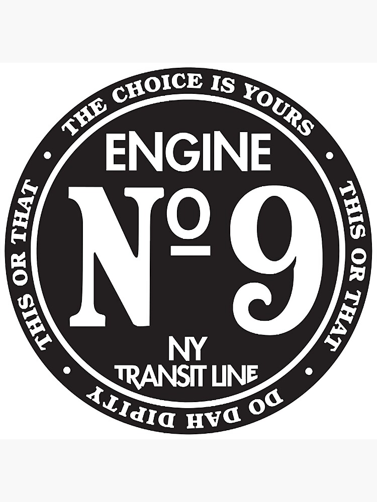 "Engine Engine 9 on the New York Transit Line " Poster by Clokier002 ...