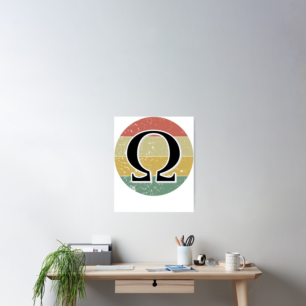 "Omega Symbol" Poster by DuncanNull57 | Redbubble
