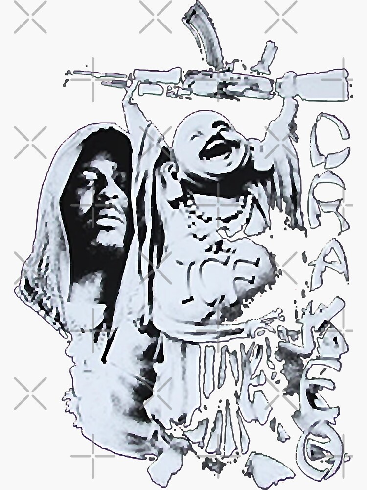 "Buddha Army drakeo the ruler" Sticker by SapphireWatson | Redbubble